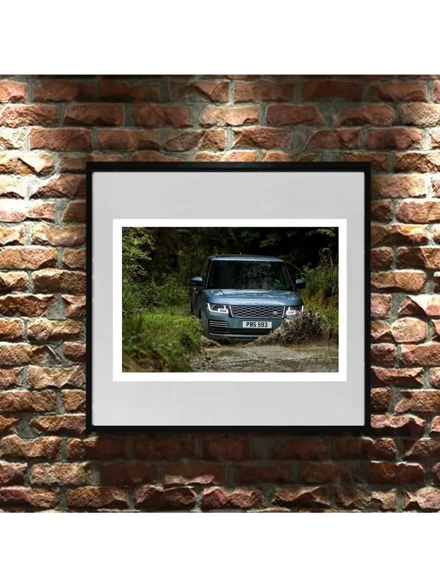 Плакат "Range Rover Sport в грязи" Cool Eshe А1