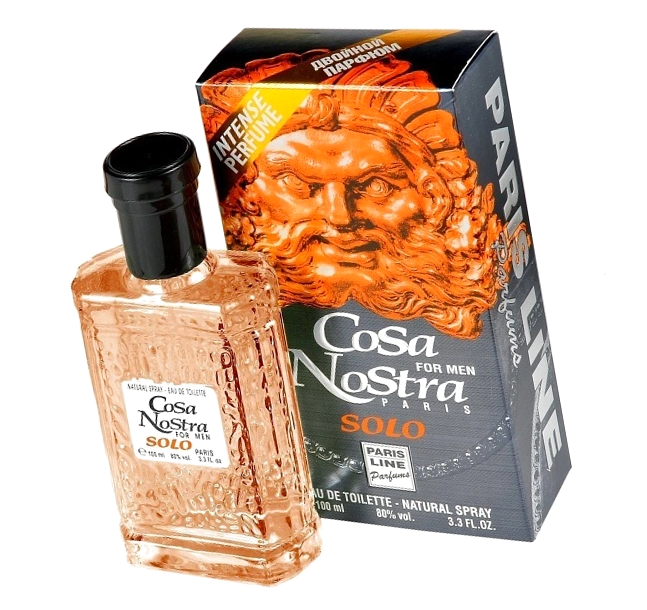Paris Line Parfums Cosa Nostra Solo мужской парфюм 100 мл - Коза Ностра Соло