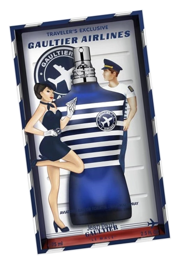 Духи мужские Jean Paul Gaultier Le Male Gaultier Airlines 2020 75 мл - Ле Маль Эйрлайнз