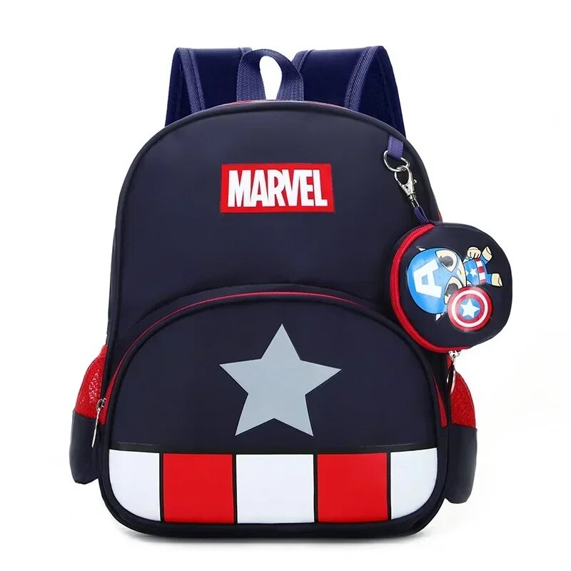 Детский рюкзак Marvel Человек-паук синий Темно-синий, black