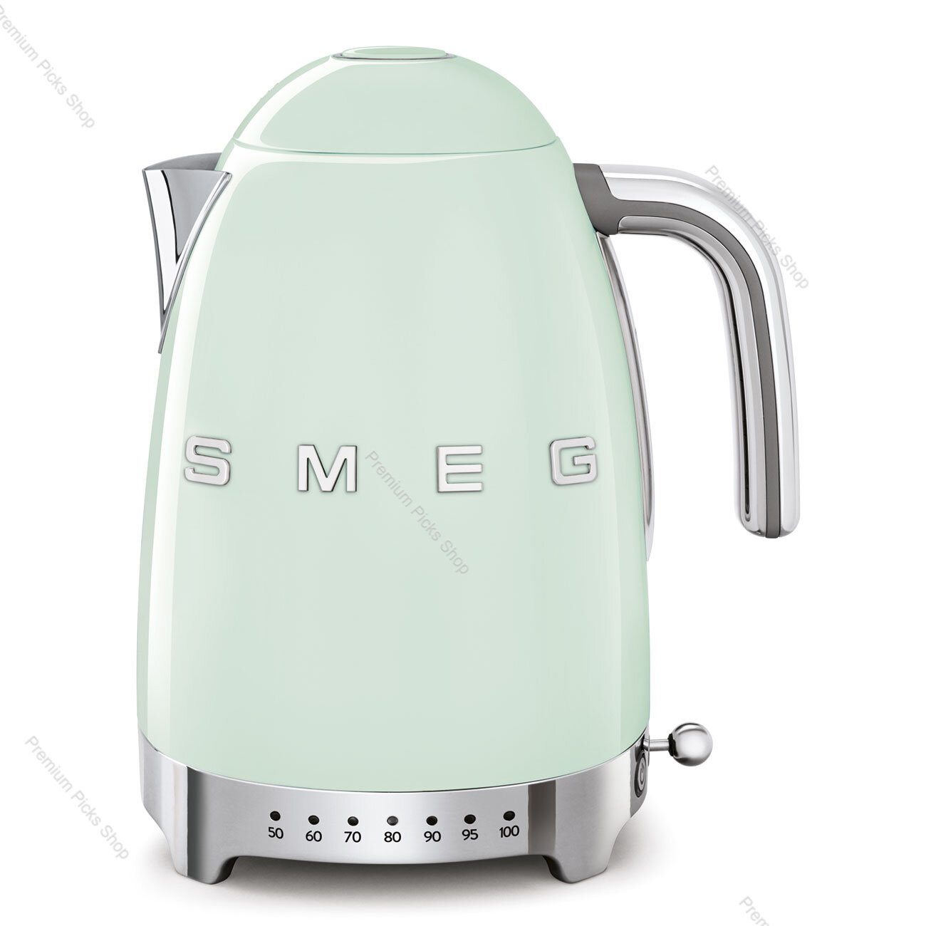 Чайник электрический с регулировкой температуры SMEG KLF04, 1.7 л, розовый
