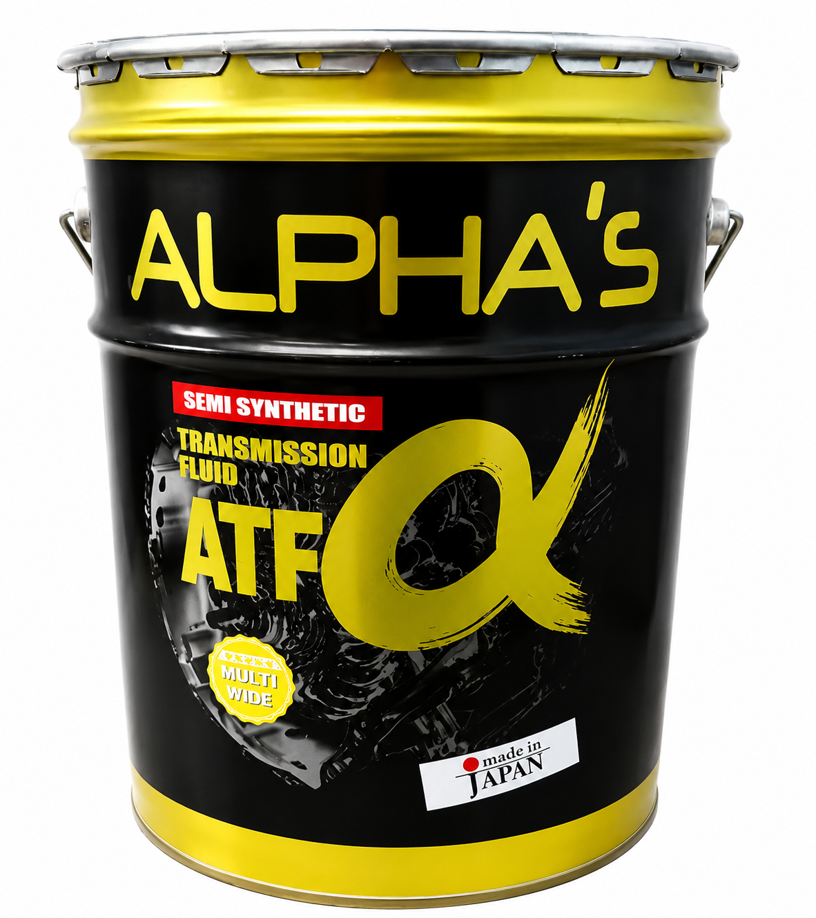 Масло трансмиссионное Alpha's ATF-A, 20 литров, полусинтетика