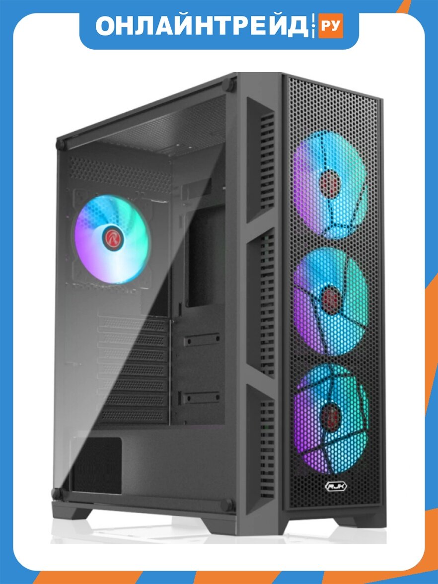 Корпус Raijintek ARCADIA III MS4, черный (0R20B00247)