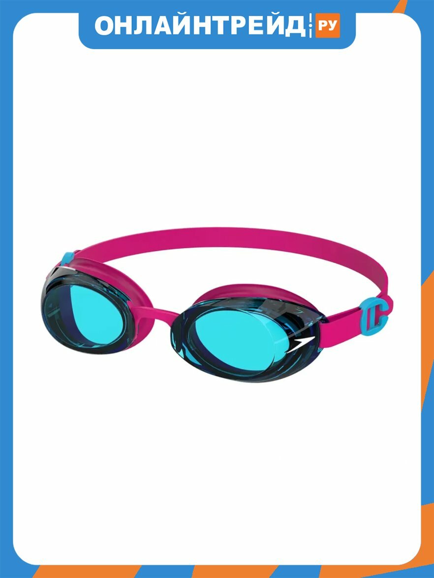 Очки для плавания детские Speedo JUNIOR JET 2.0 PINK/BLUE роз/син, 8-00493518448