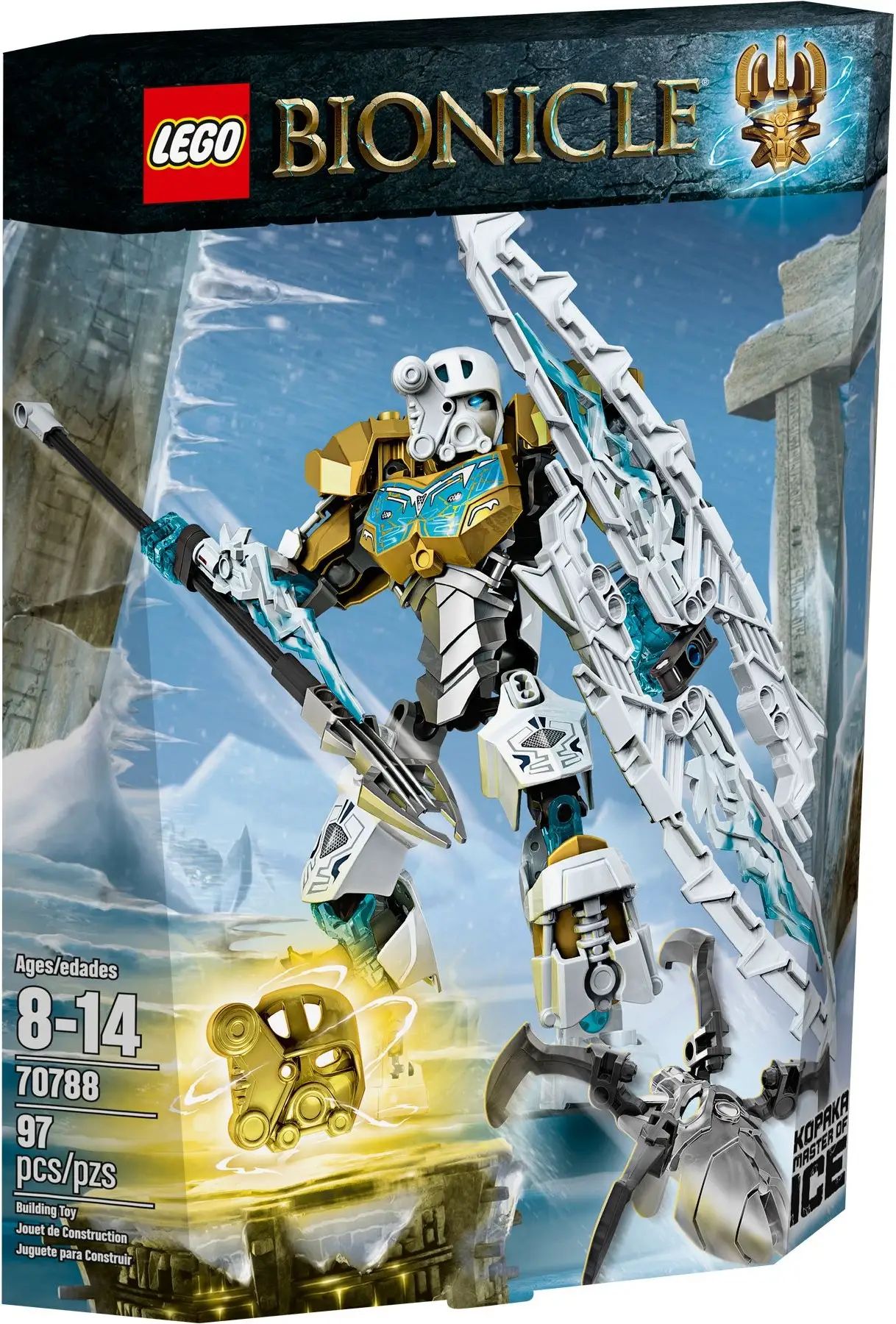 Игрушка Lego building blocks 70788 Bioshock, количество строительных блоков 97, рекомендуется 8+