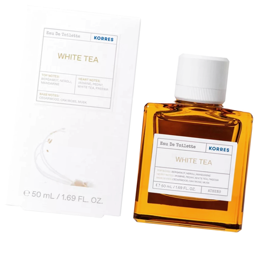 Korres White Tea 50 мл / туалетная вода унисекс Коррес Уайт Ти