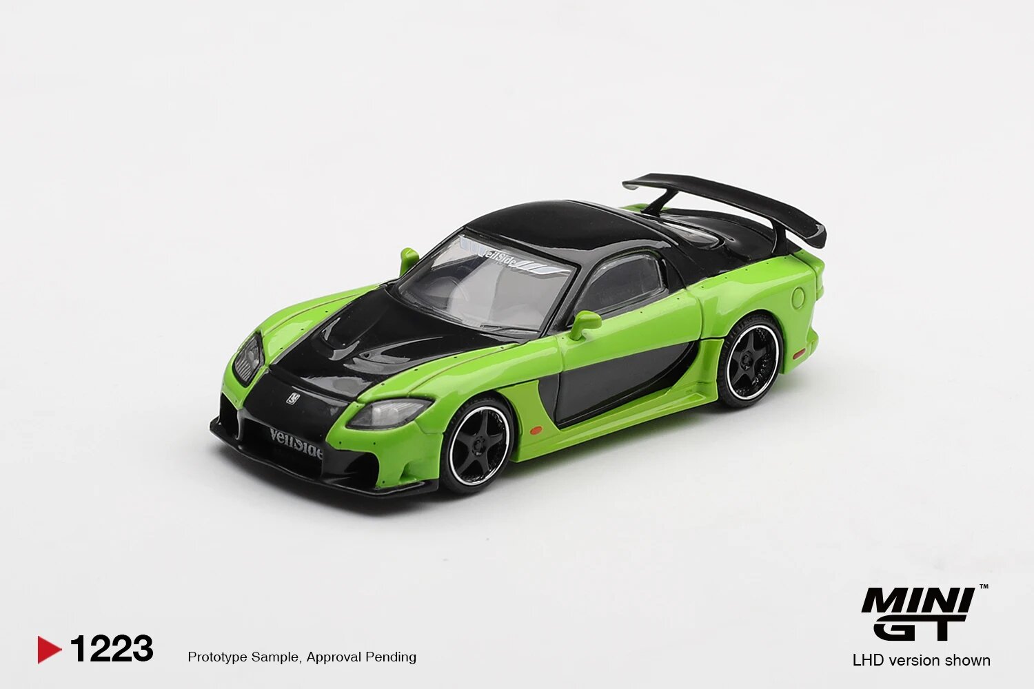 TSM MODEL Mazda RX-7 VeilSide Fortune7 Green 1:64