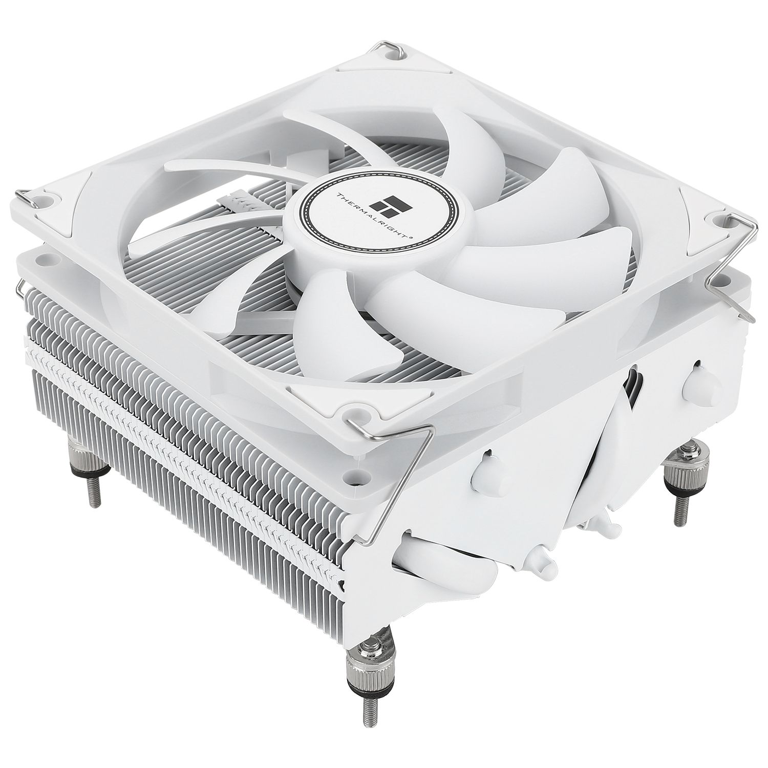 Кулер для процессора сокет LGA 1200, AM4, вентилятор 92 мм, возд. поток 42.58 CFM, 4 тепл. трубок 6мм, 2700 об/мин, Thermalright (TRAXP90X53W)