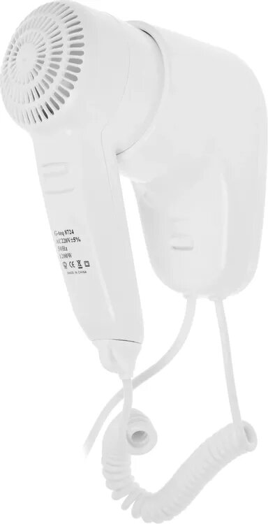 Фен G-TEQ 8724, 1200Вт, белый