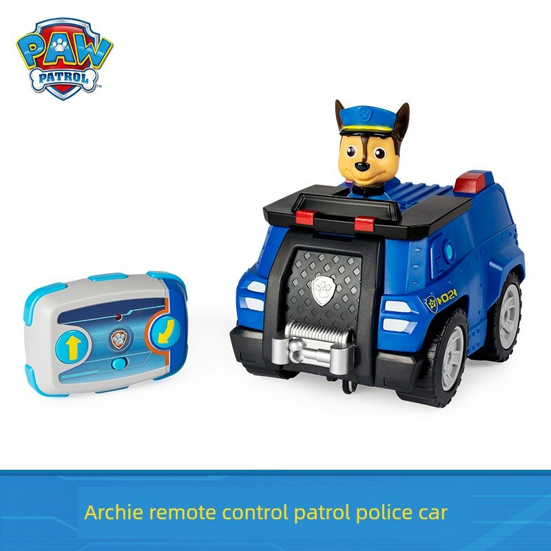 Игрушка Paw Patrol Дистанционное Управление Машина Полицейская для Детей 3-6 Лет, Официальный Набор с Зумой