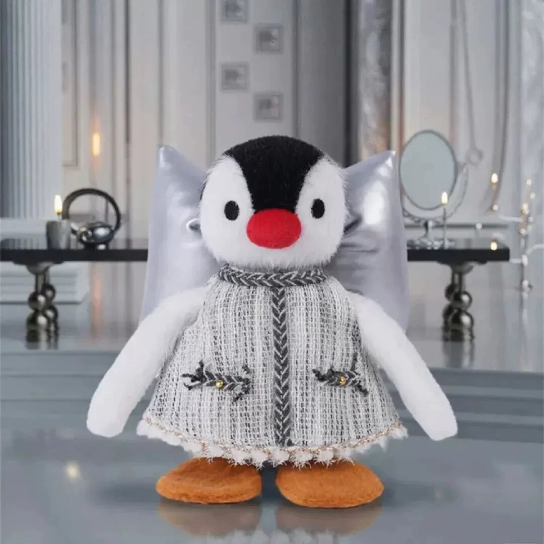Pingu 45-я годовщина винтажный OOTD слепой бокс коллекционная фигурка - стиль Элегантный Гусь, высота 10 см, вес 100 г