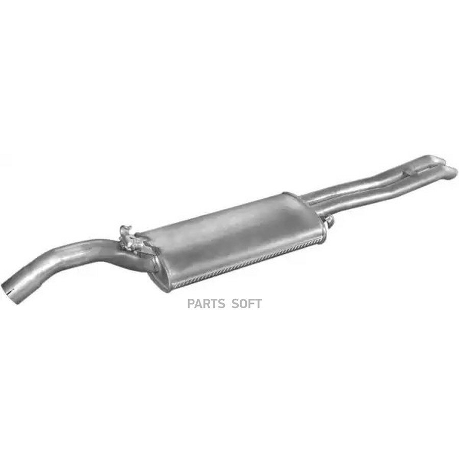 Глушитель задняя часть Seat Toledo 1.9TDI 95-99 от официального дистрибьютора, POLMOSTROW, артикул 2366