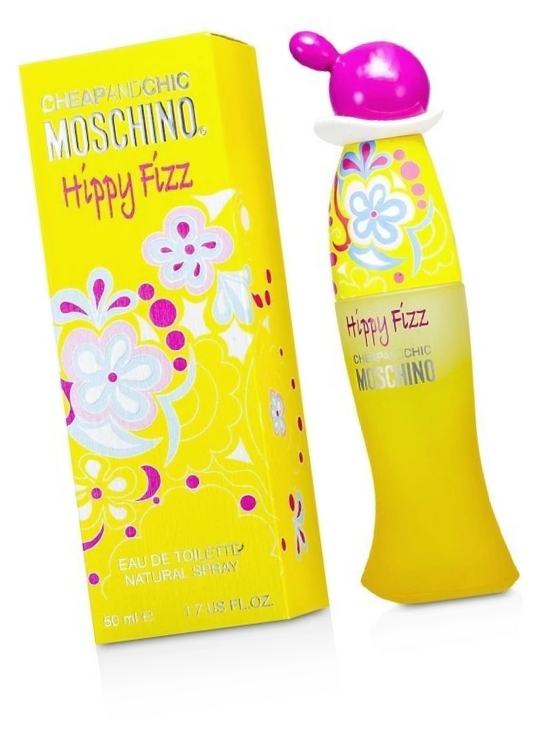 Туалетная вода Москино Чип Энд Чик Хиппи Физ женская 50 мл - Moschino Cheap and Chic Fizz