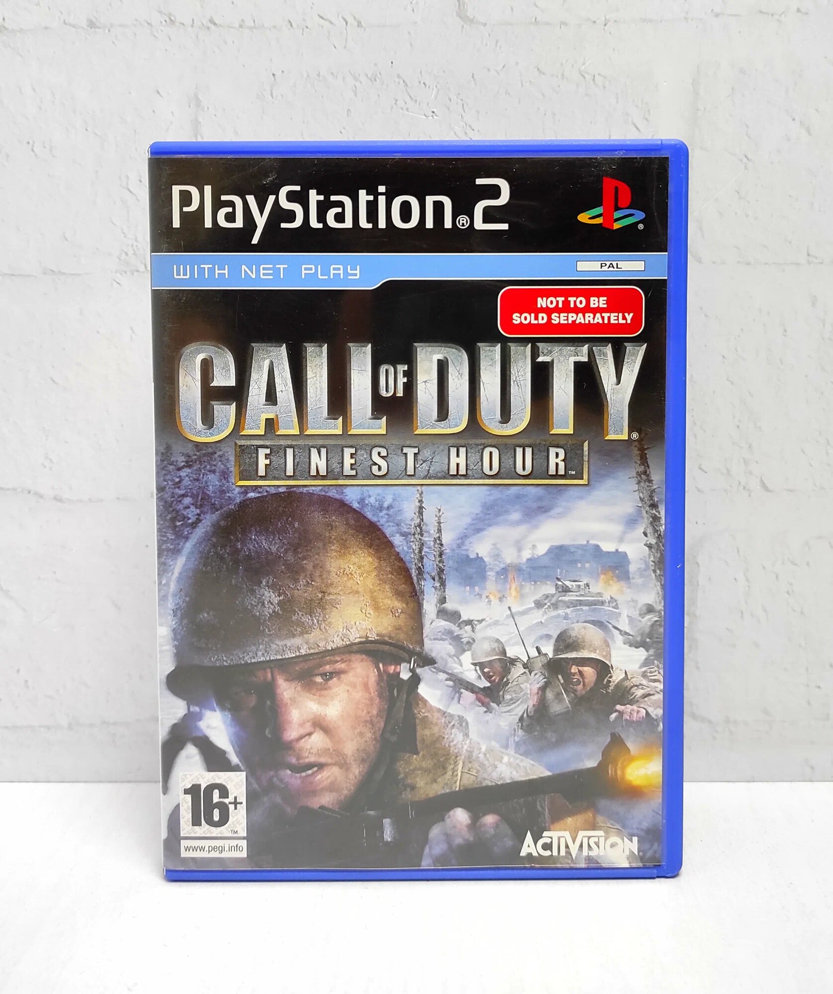 Call of Duty Finest Hour Английский язык SLES 52782 Видеоигра на диске PS2. Товар уцененный