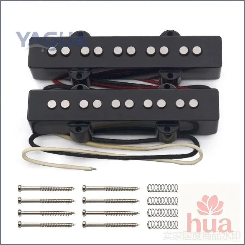5-струнная бас-гитара Alnico 5 Jazz Bass, звукосниматели: гриф - 9,6 кОм, бридж - 11,1 кОм