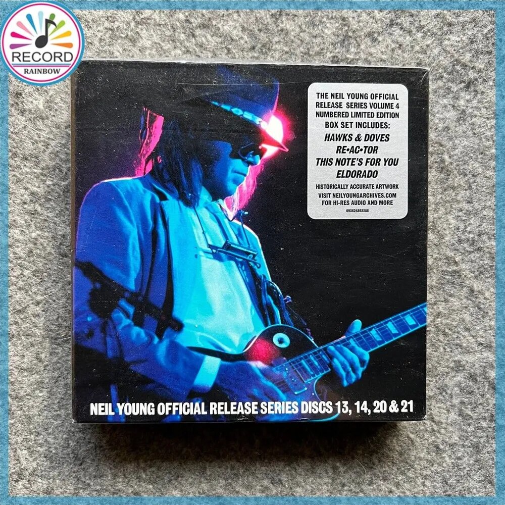 CD Neil Young Official Release Series Discs 13, 14, 20, 21 4CD 1Z05134 запечатанный совершенно новый альбом