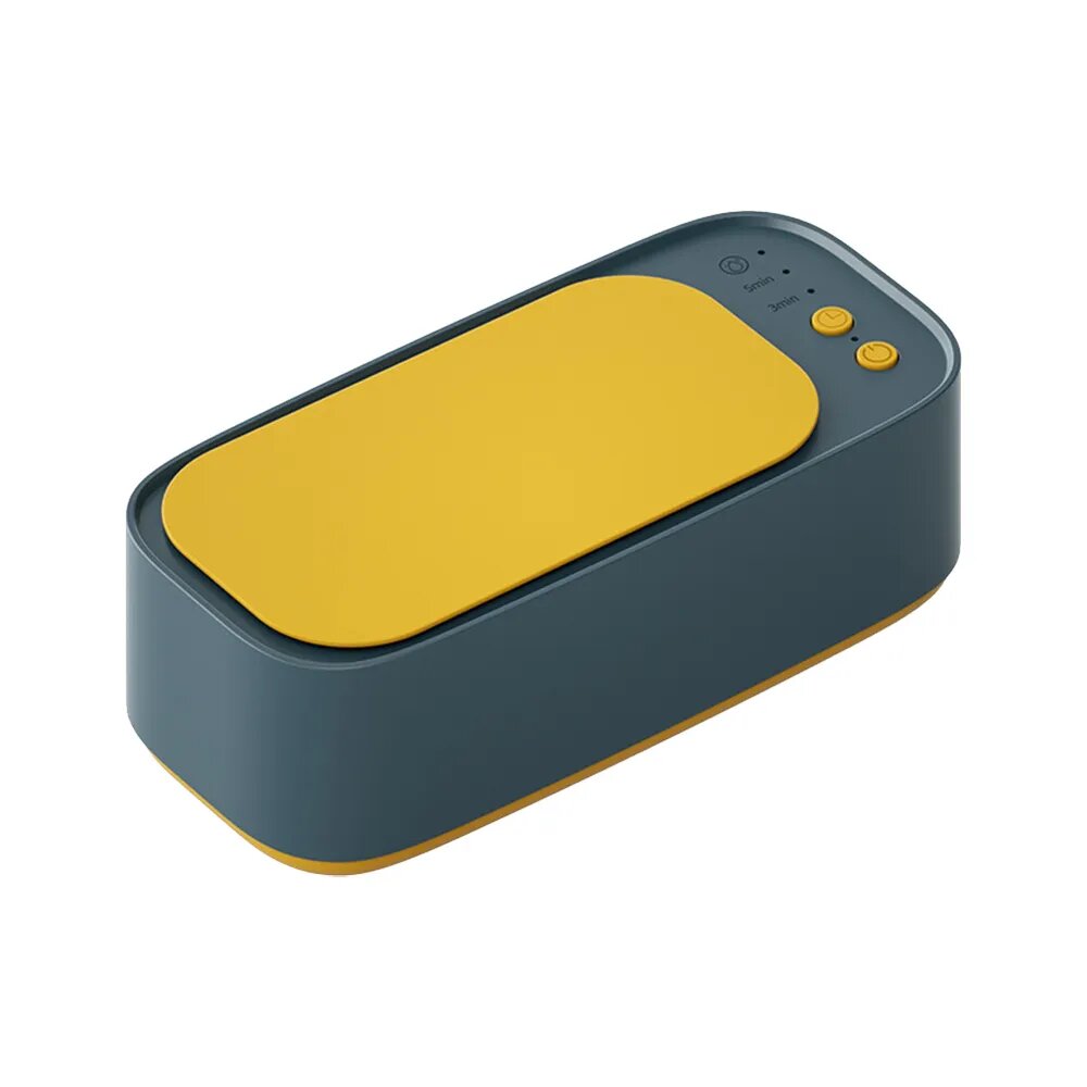 Ультразвуковая мойка для очков, ювелирных изделий и часов, 45 кГц, 500 мл, зелёная, с таймером