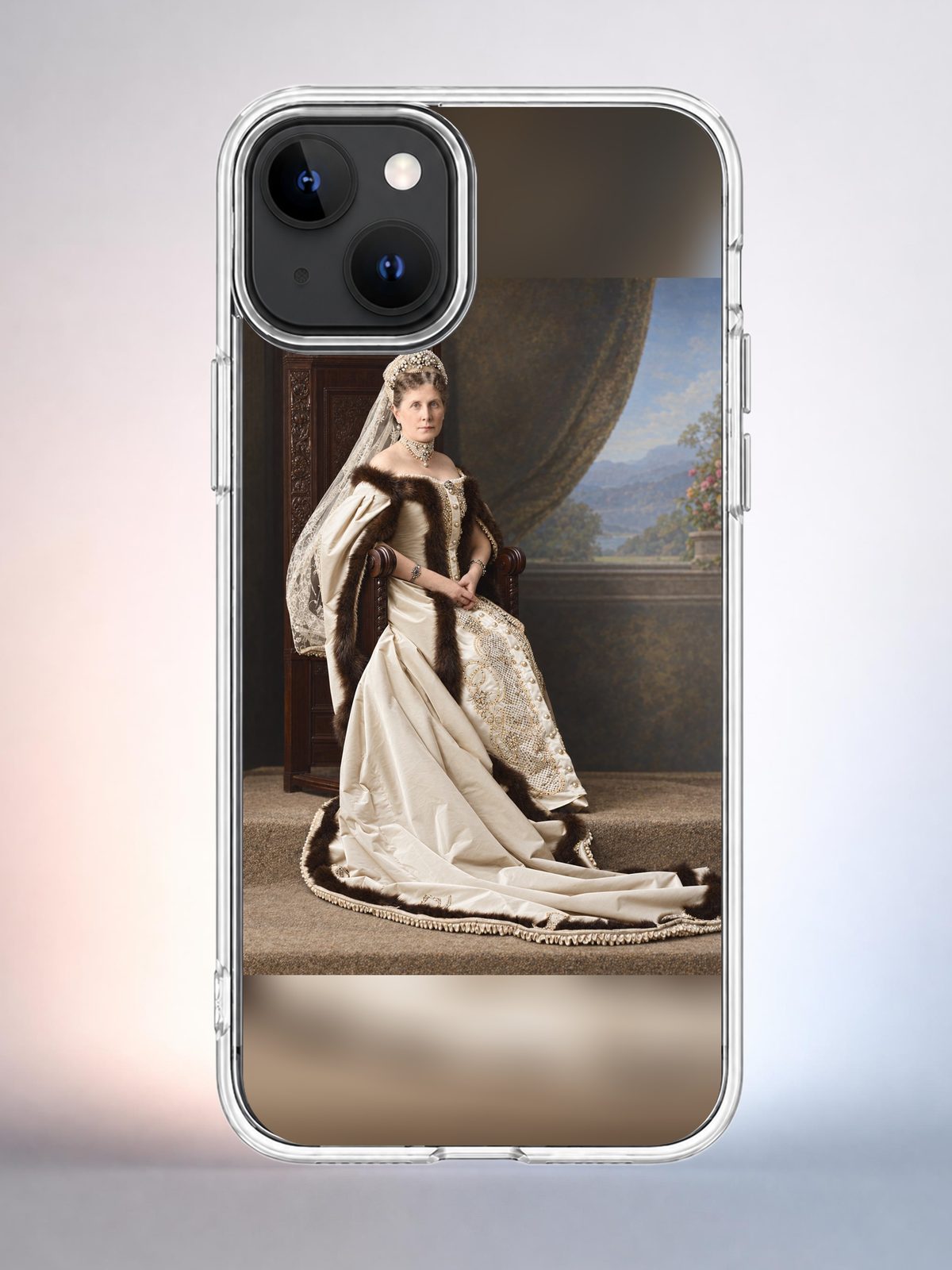 Чехол iPhone 15 Императрица в Y2K Indie Sleaze