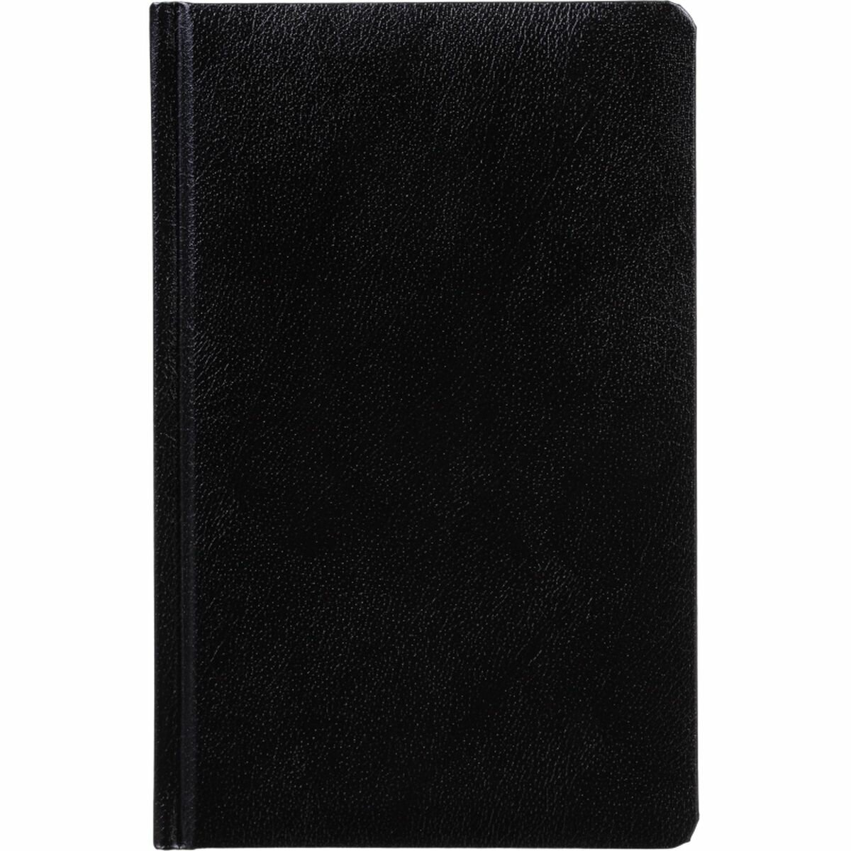 Ежедневник недатированный А6 Attache, 160л, 138x213мм, балакрон, черный (2211586)