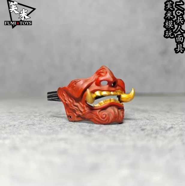 Маска для глаз Prajna Shogunate Samurai 1/6 Красный, red