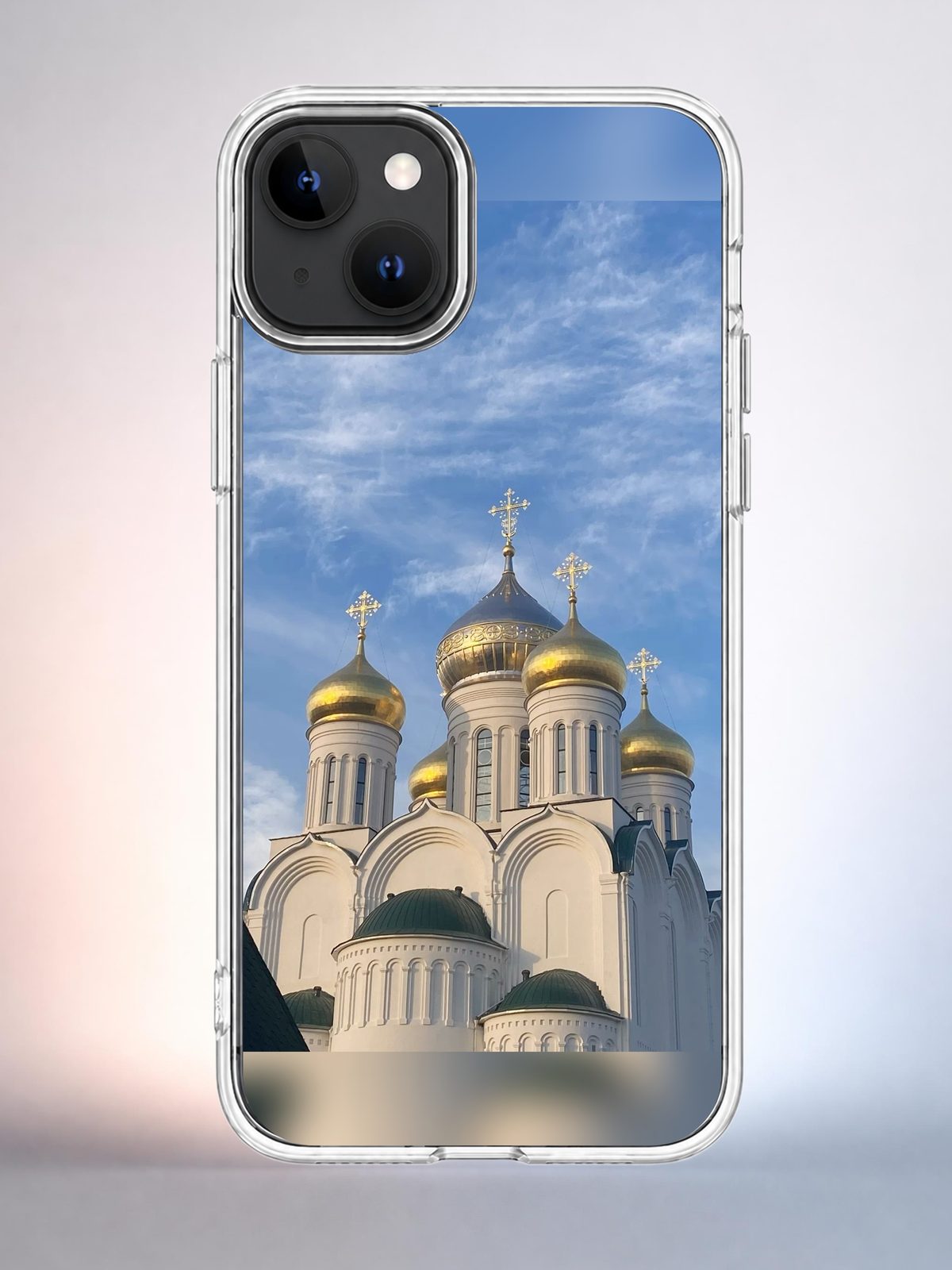 Чехол iPhone 13 Православный храм Y2K Indie Sleaze