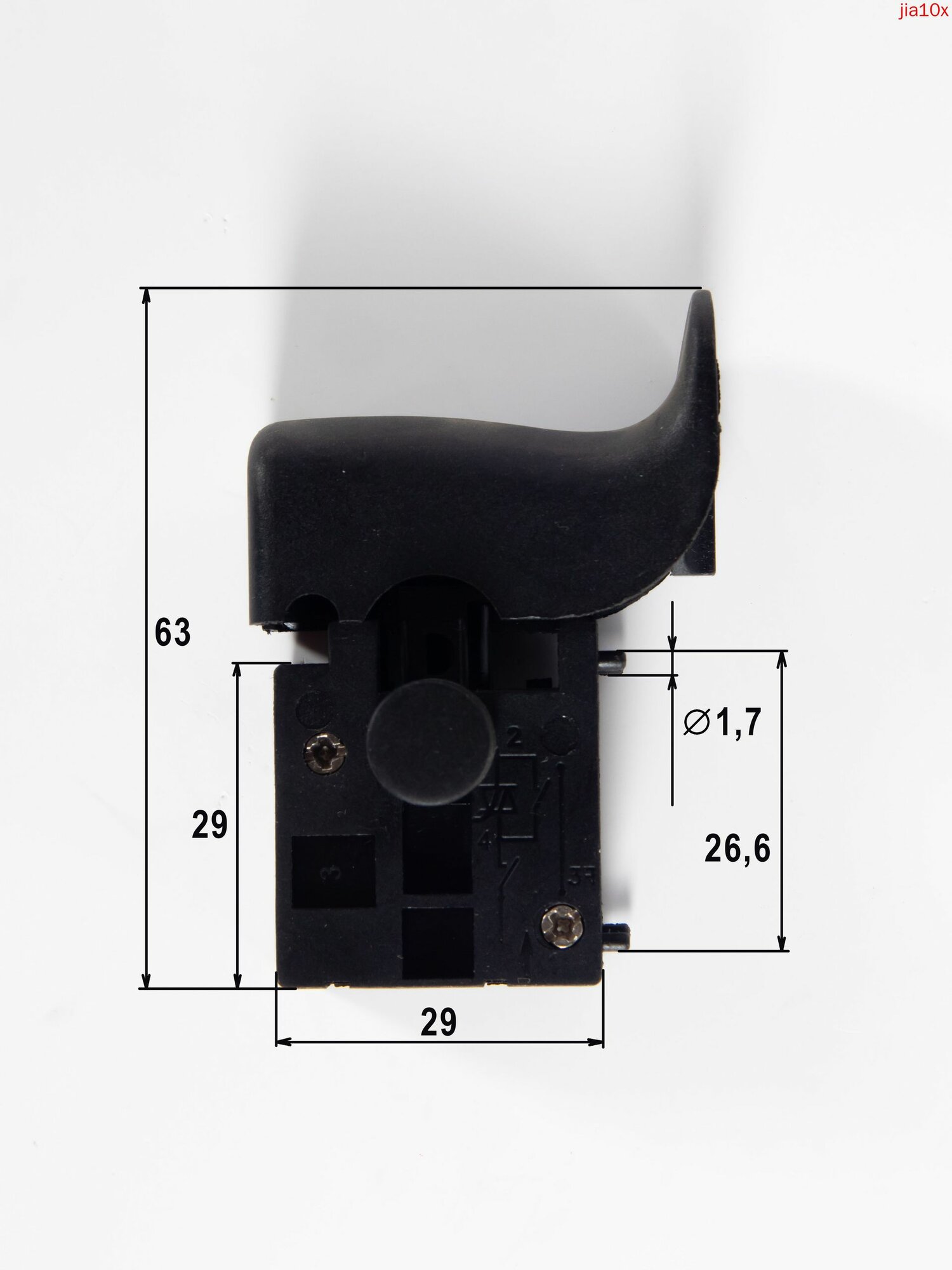 Выключатель для перфоратора Dewalt D25143 D25144 кнопка