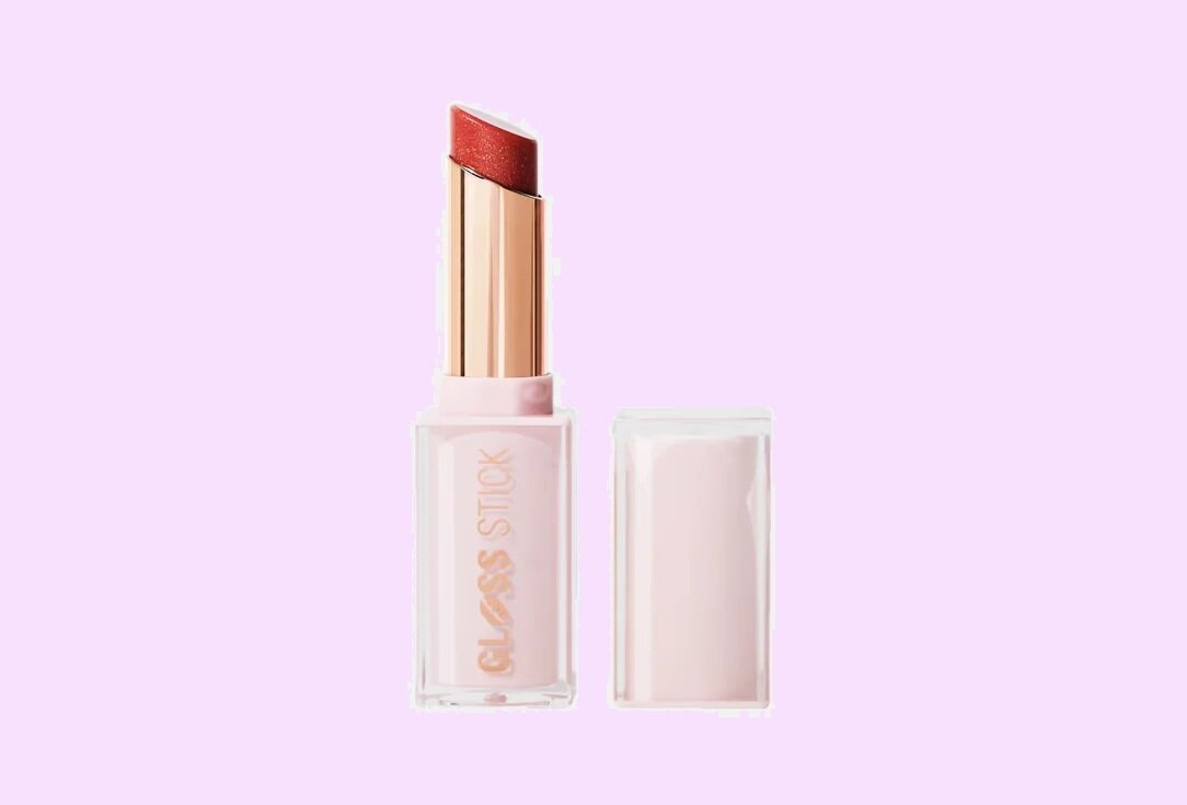 Блеск для губ в стике MakeUp Revolution Pout, оттенок Shimmer sugar cookie pink, 3 г