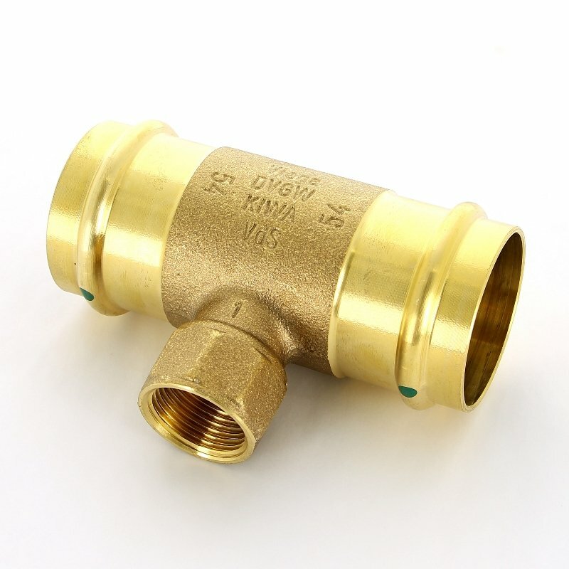 Тройник пресс-В 54х1'x54 Sanpress VIEGA