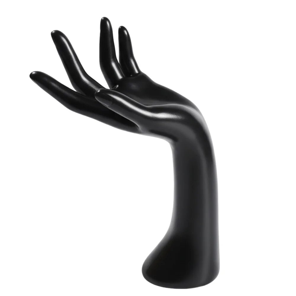 Манекен рука из ПВХ 29 см Черный, Black