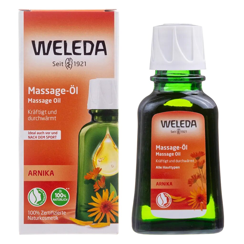 Weleda Арника масло массажное 50 мл 1 шт