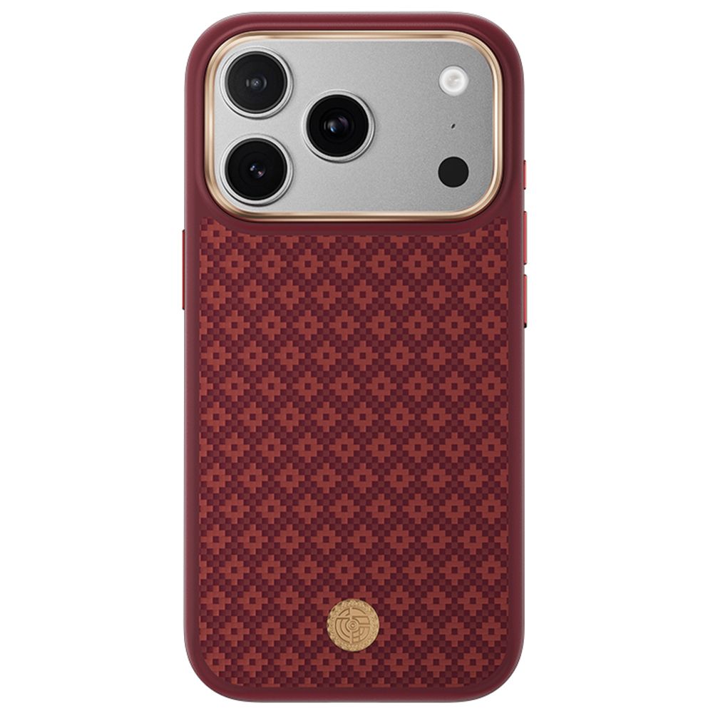 Чехол Benks ArmorGrid Pro Case Kevlar для iPhone 18 Pro Max /17 Pro Max 6.9", цвет Красный (Sawy Red)