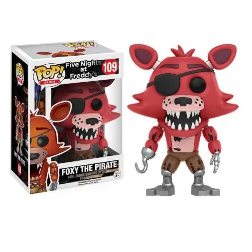 Funko POP Games Пять ночей у Фредди: Фокси Пират, красный, 109