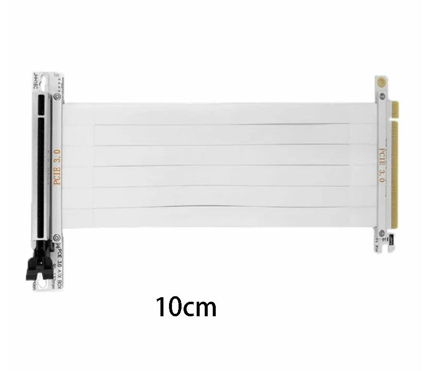 Riser PCI-E 3.0 Riser Высокоскоростные видеокарты для ПК Удлинитель кабеля PCI Express 16x GPU Riser Cable с вертикальным комплектом для корпуса ATX