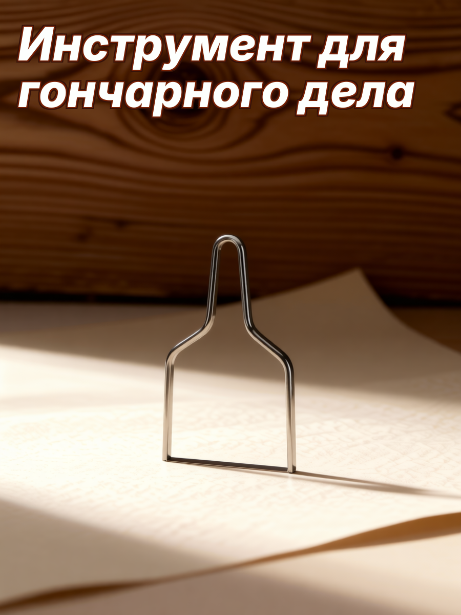 Прочный Стальной Резак Для Глины С Тонкой Нитью И Эргономичной Ручкой Идеален Для Воска И Пластилина 20.00X12.00X0.50CM