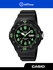 Наручные часы CASIO Collection, черный/зеленый