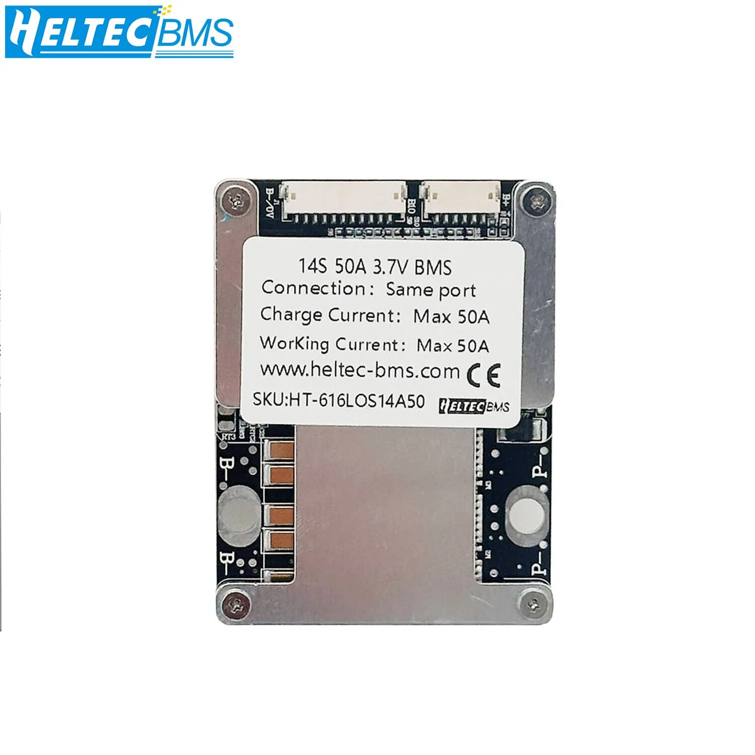 BMS для аккумуляторов Heltecbms 14S 50A 3.7V Same