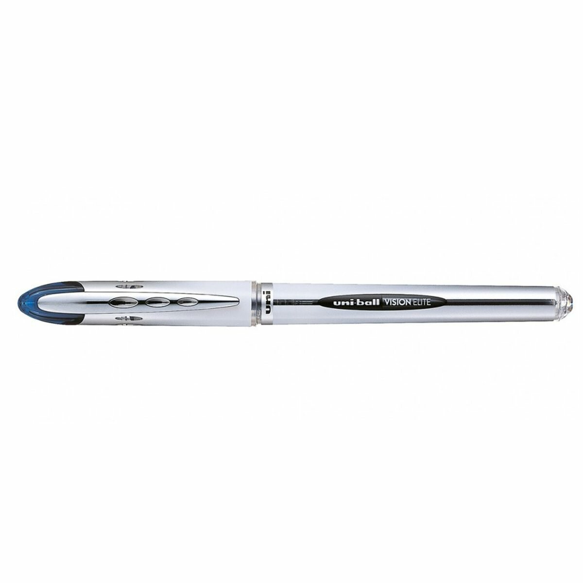 Ручка-роллер Uni-Ball Vision Elite (0.6мм, синяя, корпус серый) (UB-200(08)BLUE), 12шт.