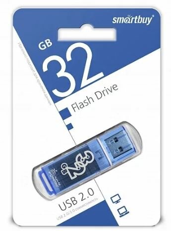 Smart Buy USB 32GB Glossy series Blue