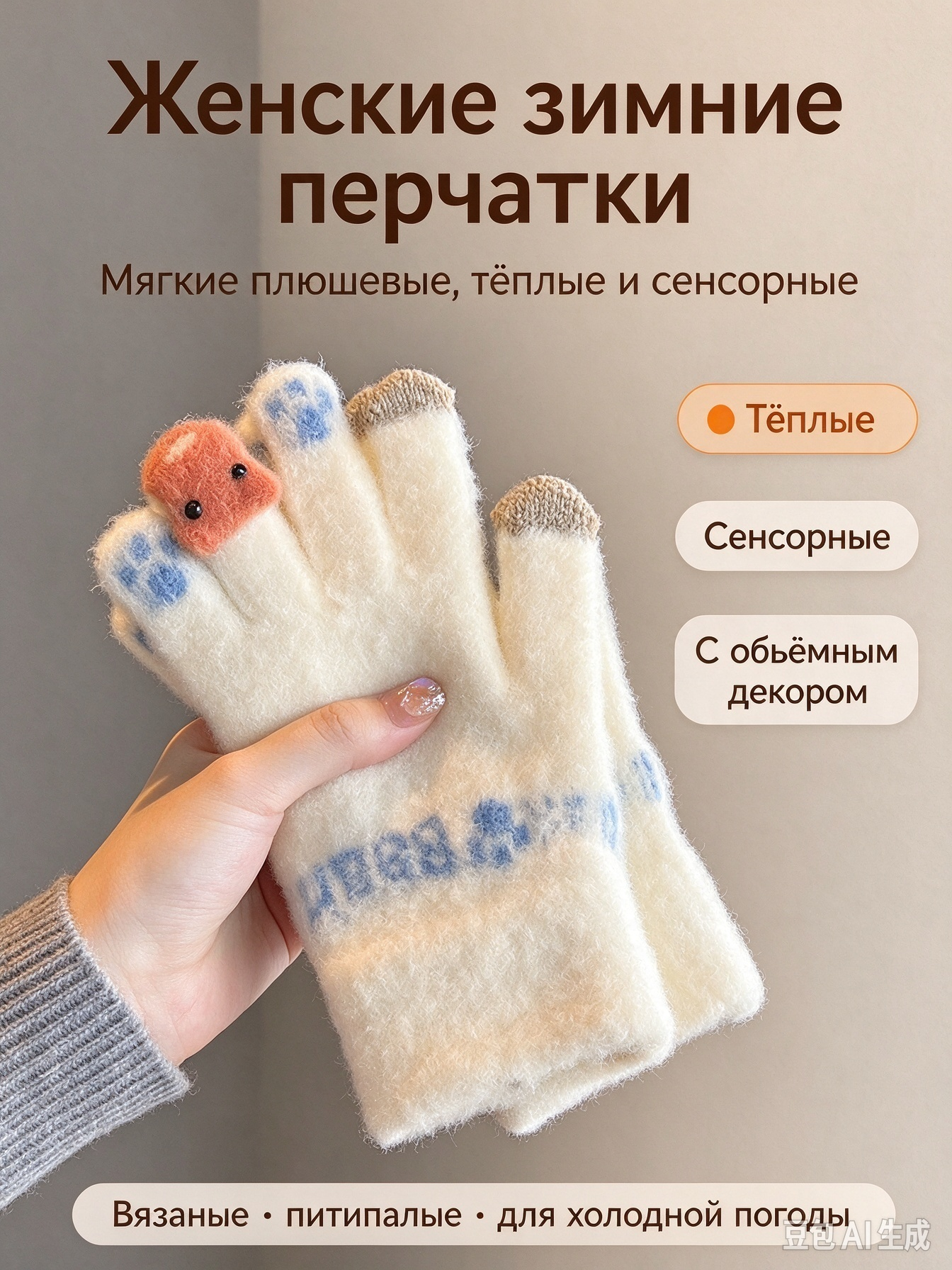 Перчатки Перчатки для девочек и женщин