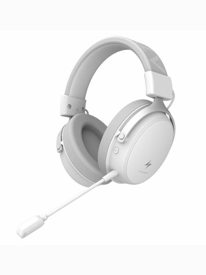 ATK Neptune N9 PRO eSports Gaming Wireless Headset USB Type-C, 3.5 мм Беспроводные полноразмерные наушники, белый