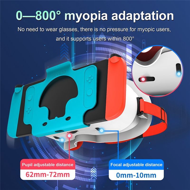 DEVASO VR Очки С Контурным Пазом Для Switch OLED A, Артикул: 5821435331