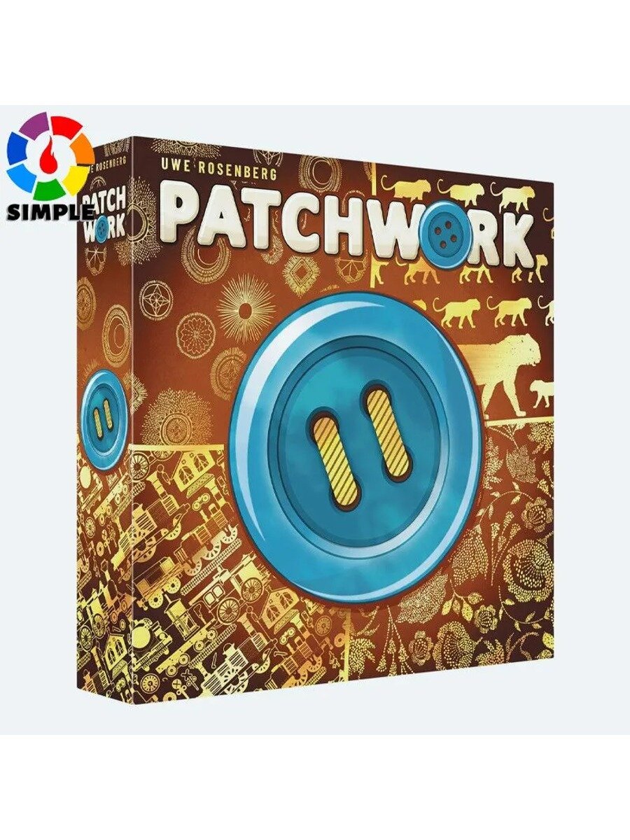 Настольная игра Patchwork 10th Anniversary Edition для взрослых, стратегическая игра