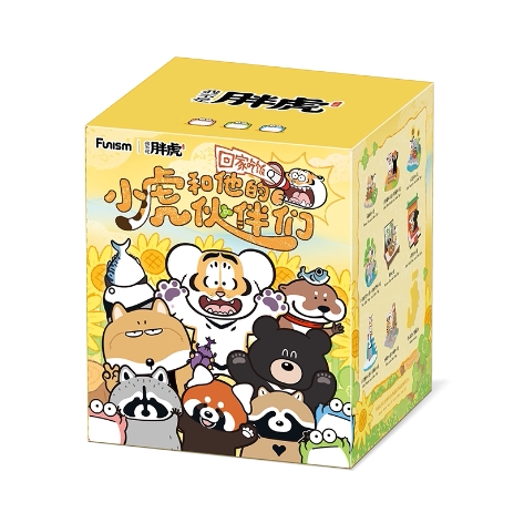Официальная коробка с маленьким тигром: одиночная фигурка, новинка для подарков детям и коллекционерам