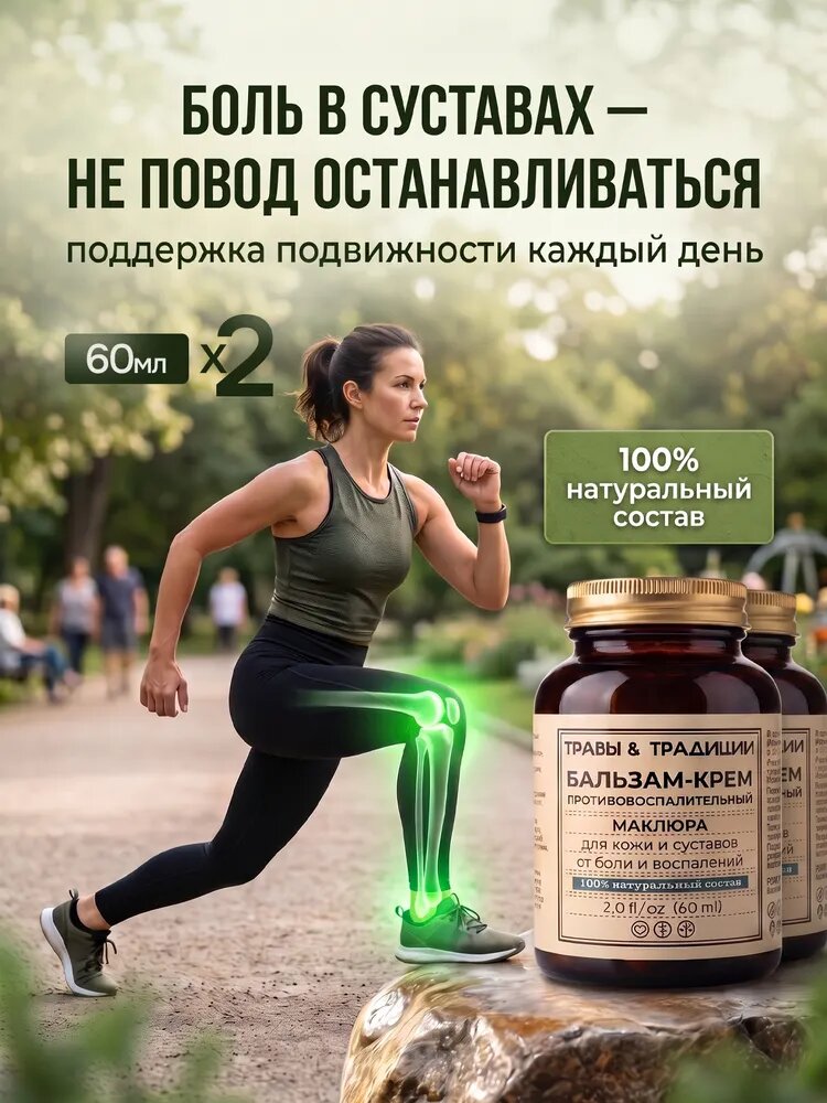Мазь для суставов маклюра набор