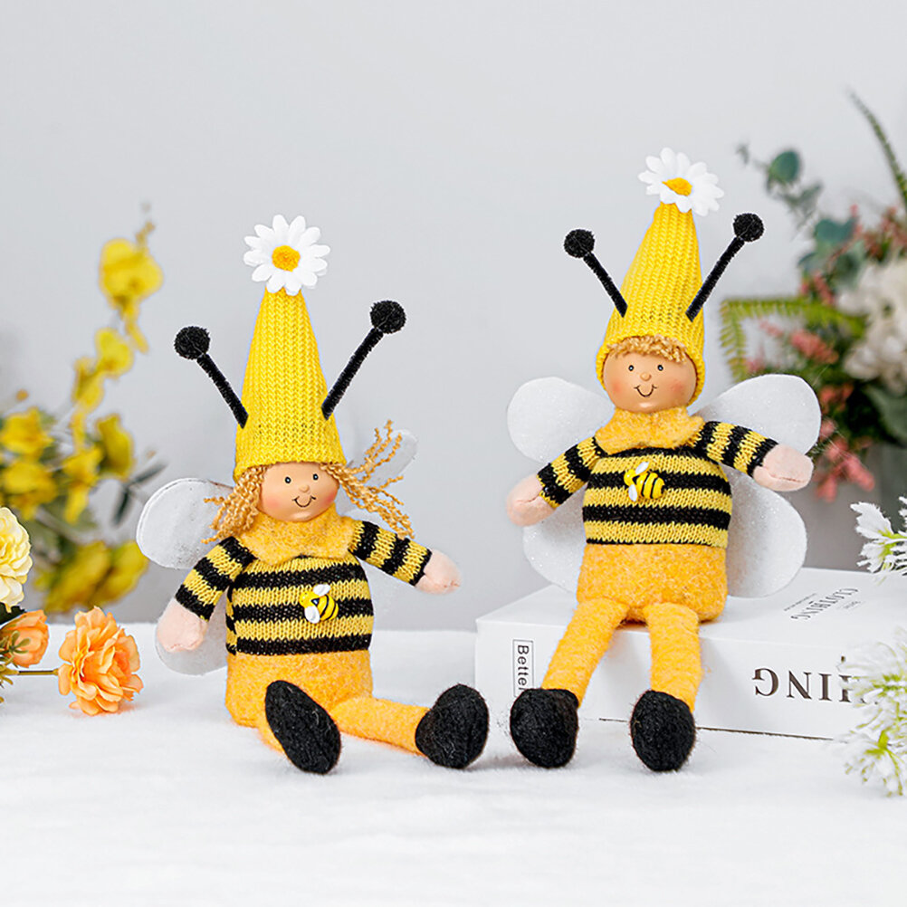 Lovely Bee Doll Игрушка Для Уюта В Доме Игрушечный Пчелка 1 Штук Размер 33X15X7Cm