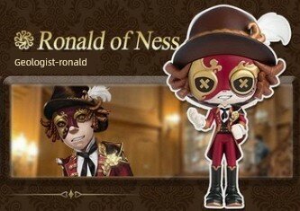 Модель для сборки Identity V: Исследователь - Рональд, стандартная версия, коллекционная фигурка, ручная работа,