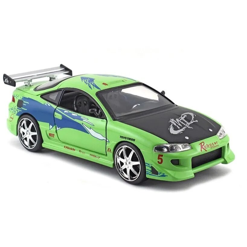 Набор Машинка с Фигуркой Форсаж 2.75"+1:24 1995 Toyota Supra W/Brian O'connor Figure Jada Toys