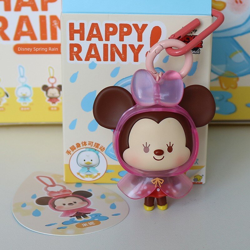GOLDLOK Disney Весенняя Серия Дождевик Слепая Коробка Фигурка Брелок - Минни