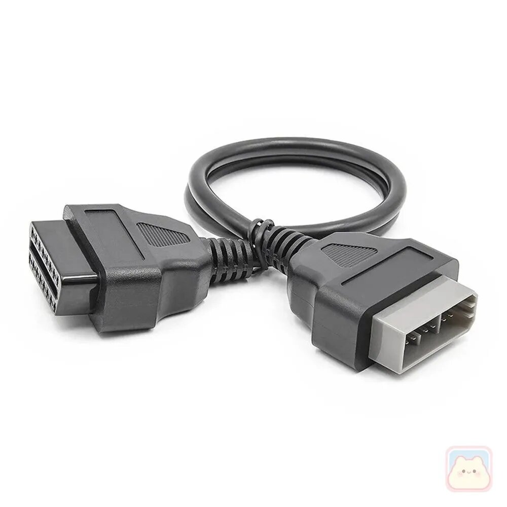 Кабель OBD1BD2 14-контактный на 16-контактный для Nissan, переходник-адаптер для расширения сканера ELM327