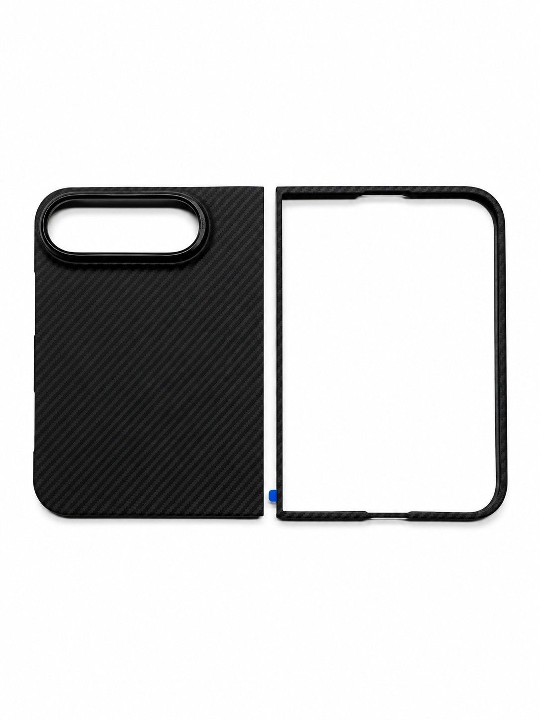 Чехол-накладка VLP Kevlar Case с MagSafe для iPhone Duo, черный